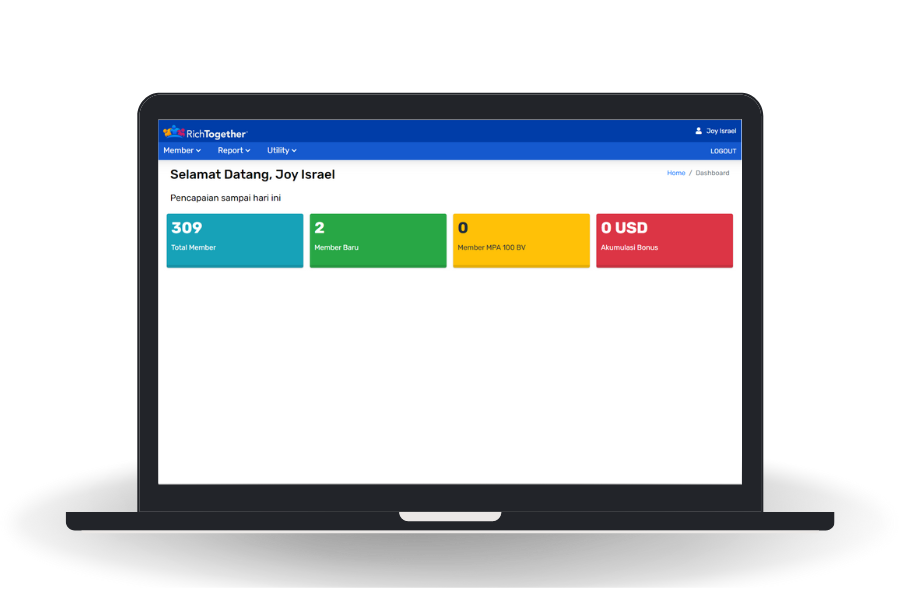 Rich Together (Multi Level Member) | Crosstechno Web App Developer