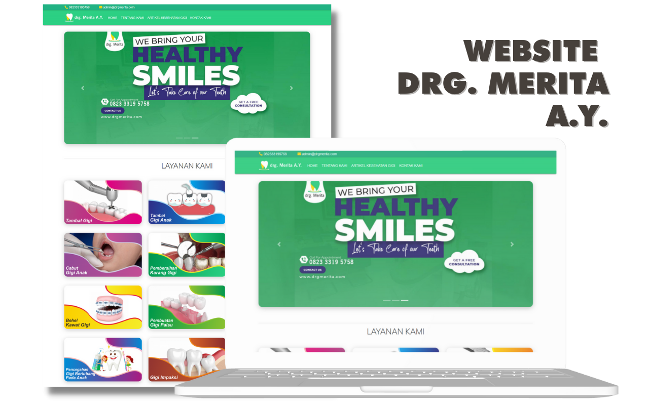 drg. Merita | Crosstechno Web App Developer